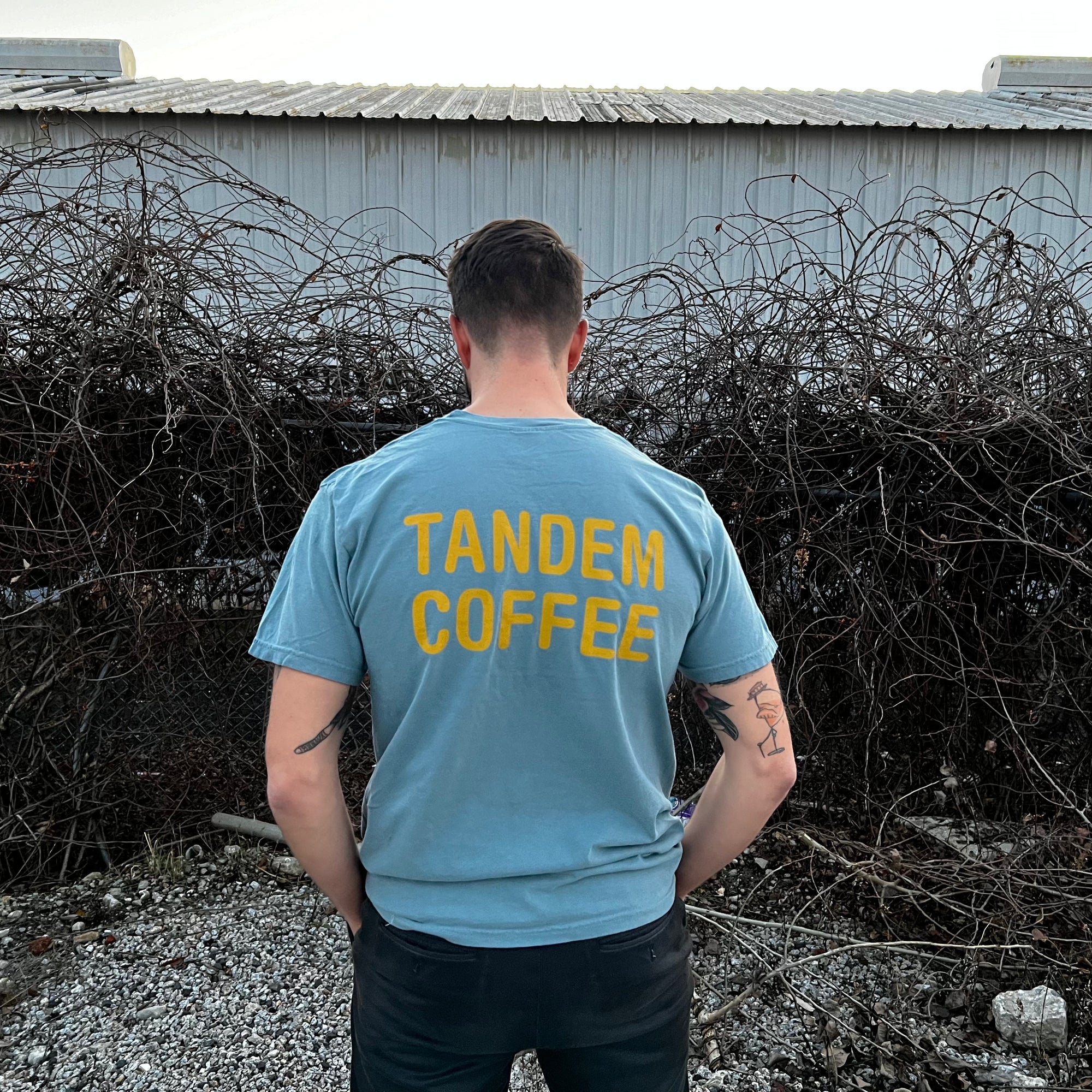 Bike + Tandem Coffee Tee